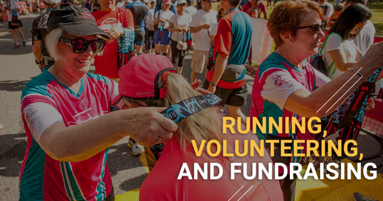 Running, Volunteering and Fundraising - Canada Running Series
