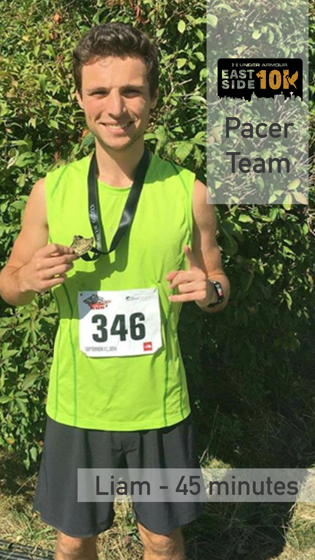 Meet Your #UAeastside10K Pacer Team! - Canada Running Series